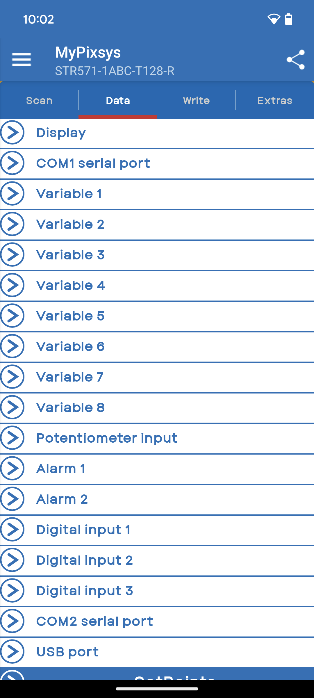 MyPixsys APP - Programmazione di strumentazione Pixsys con NFC
